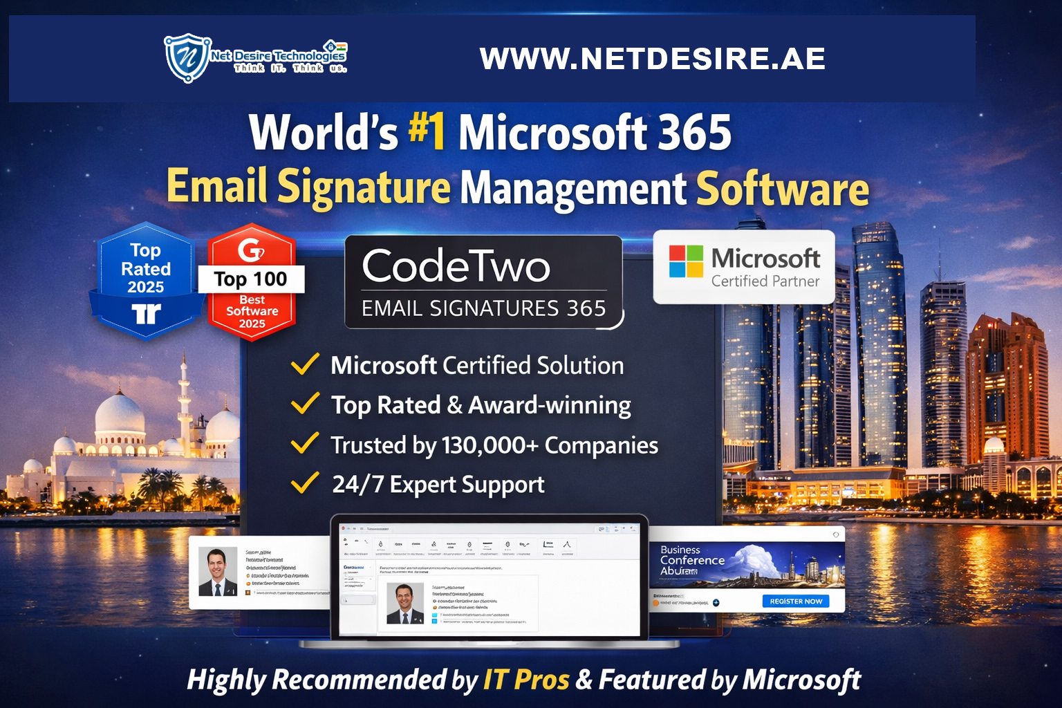 CodeTwo Email Signatures 365 softwares in Abu Dhabi - Leading Cyber ...